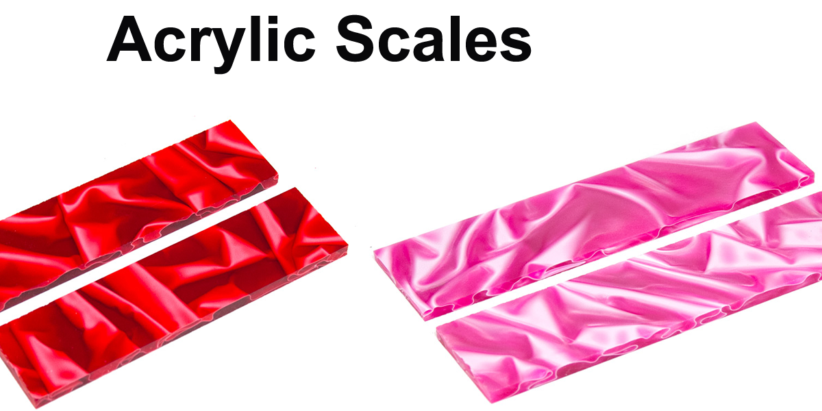 Acrylic Knife Scales — WoodWorld of Texas