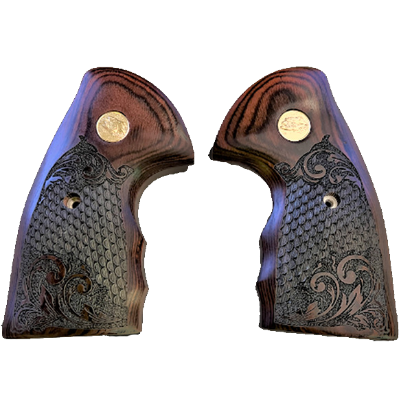 Colt Python Grips, Colt Python 2020, Colt 2021 Anaconda Grip Rosewood ...