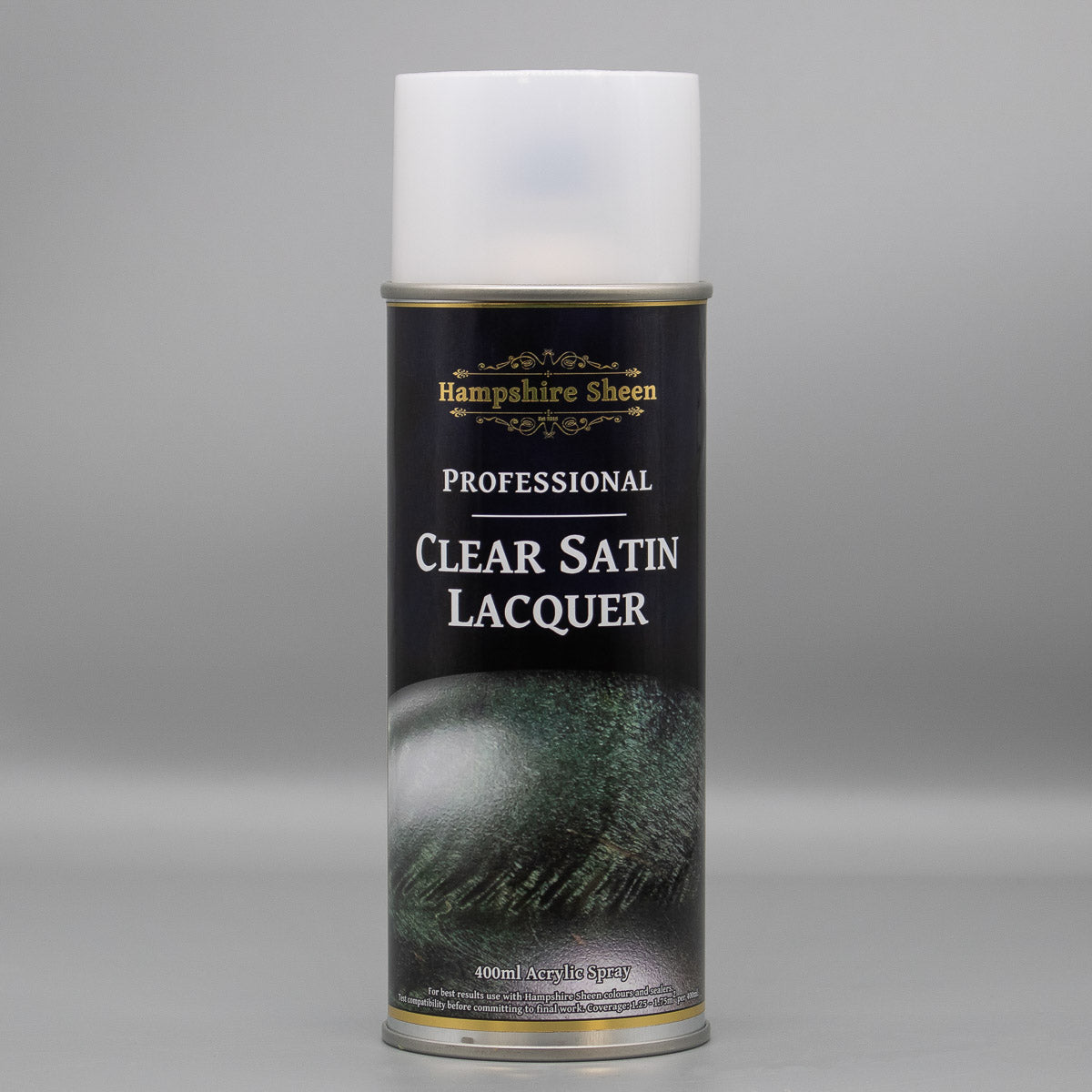Hampshire Sheen - Lacquer - Professional Clear Satin Lacquer 400 ml Ae ...