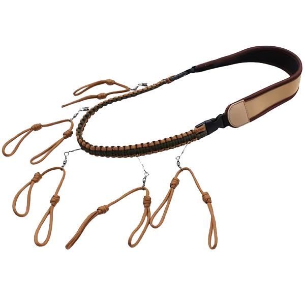 Game Call Neoprene & Paracord Lanyard Camo with Removable Drops Double ...
