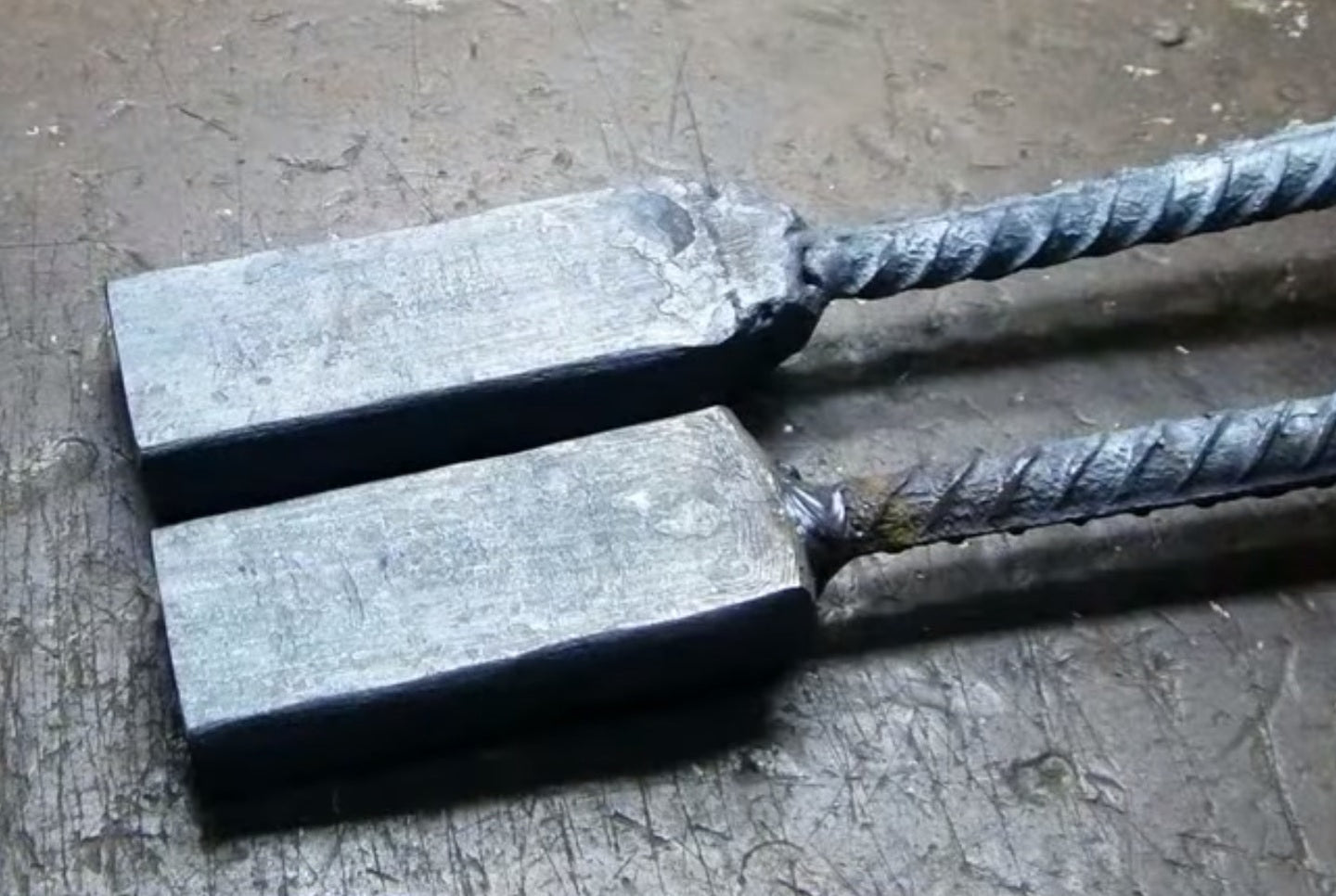Damascus Steel Billet - Feather Pattern - 1095 & 15N20 Steel 376 layer ...
