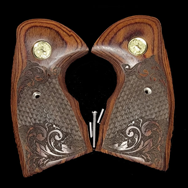 Colt Python Grips, Colt Python 2020, Colt 2021 Anaconda Grip Rosewood ...