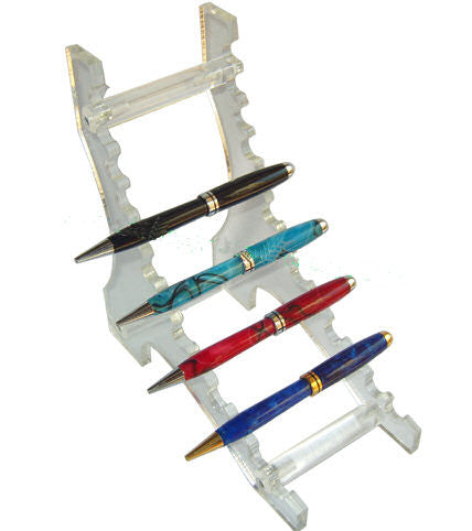 Acrylic Pen Display - Holds 13 Pens — WoodWorld of Texas