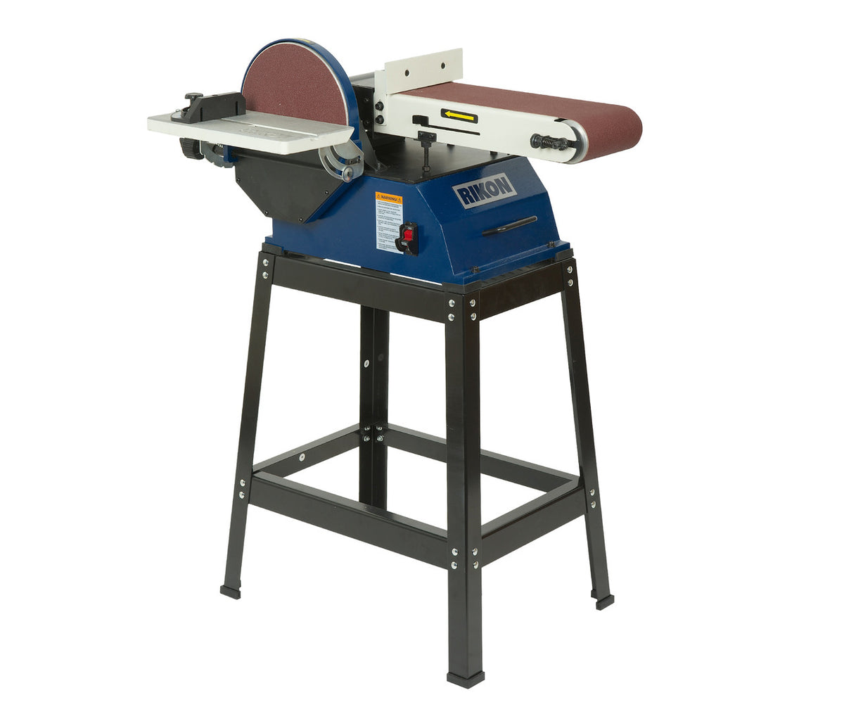 Rikon 6x48" Belt Sander / 10" Disc Sander with Stand — WoodWorld of Texas