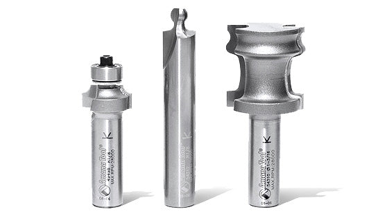 Lonnie Bird Tambour Door Router Bit Set - Amana Tools — WoodWorld of Texas