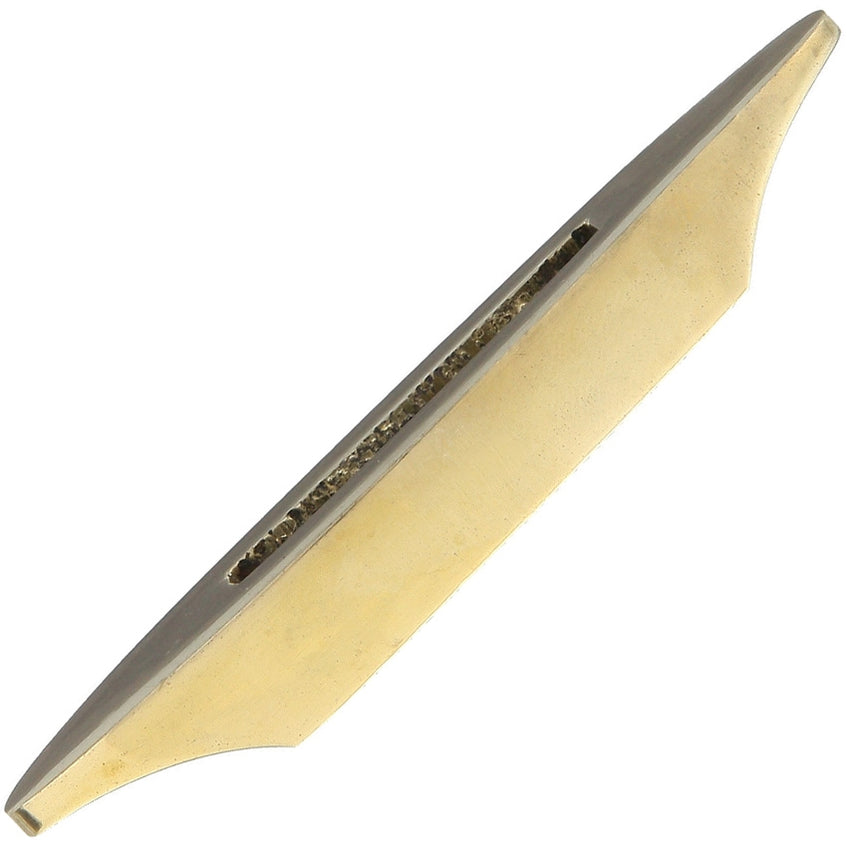 Brass Knife Double Guard - 2.5" OAL x 5/8" AOW - SLOT IS 1 1/4" L x 1 ...