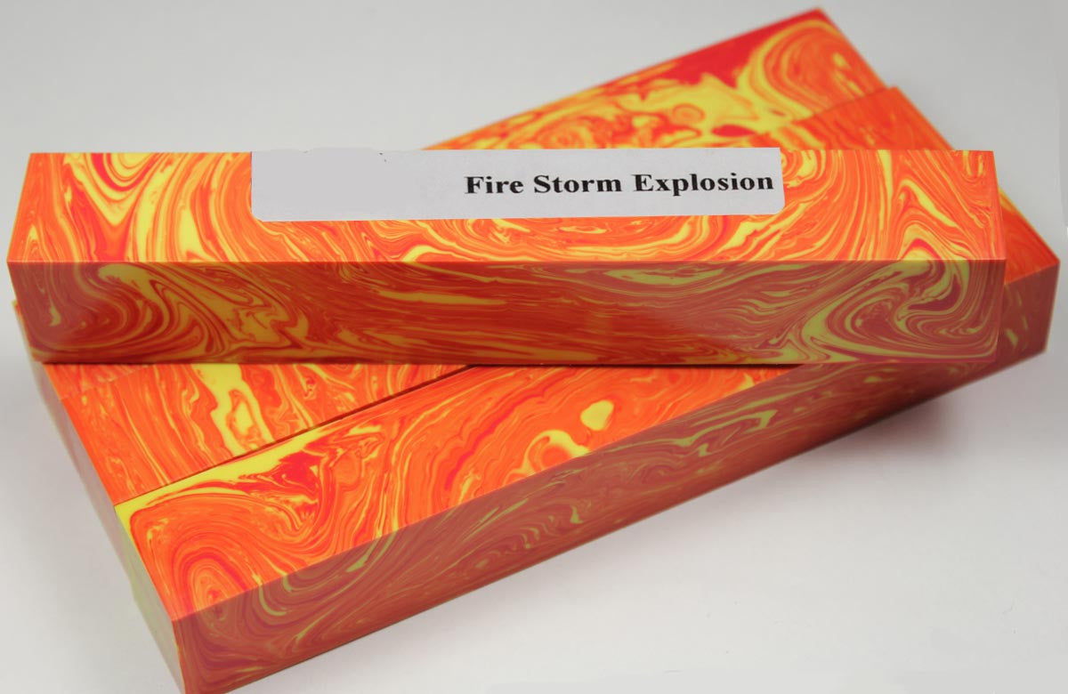 Fire Storm Explosion Pen Blank — WoodWorld of Texas